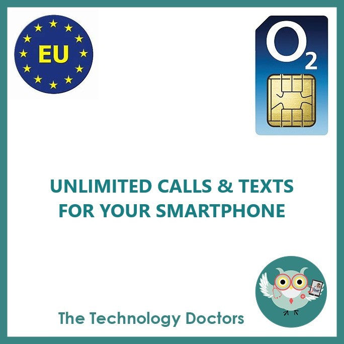 O2 5G Business Mobile SIM with EU Roaming – The Technology Doctors