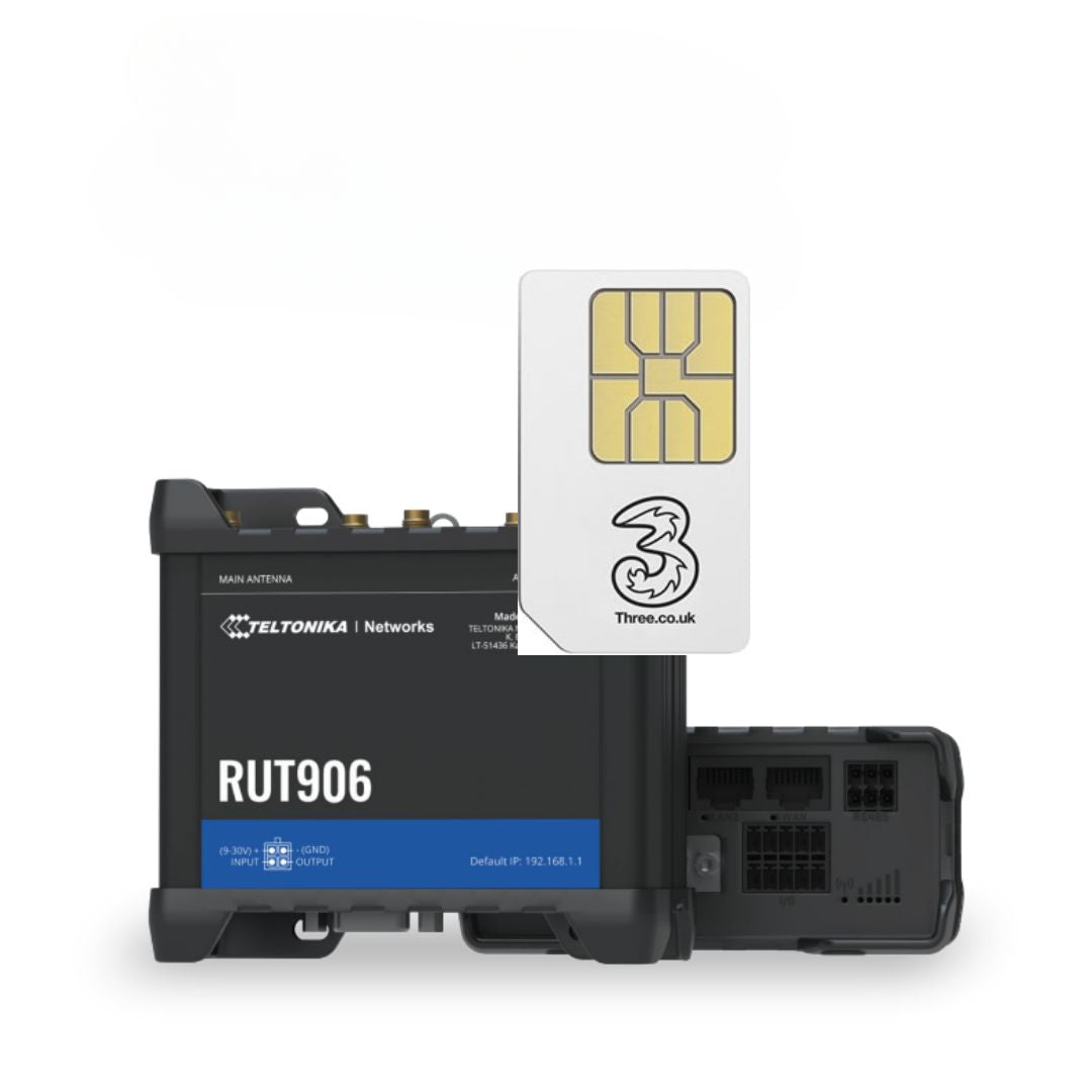 Teltonika RUT906 4G LTE Cat4 Dual SIM IOT Router with Unlimited Data ...