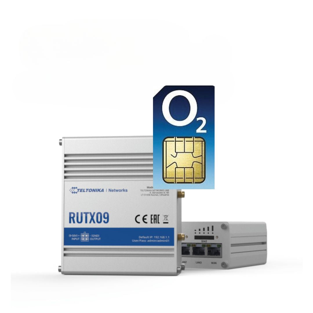 Teltonika RUTX09 4G+ LTE Cat6 Dual SIM IOT Router with Unlimited Data ...