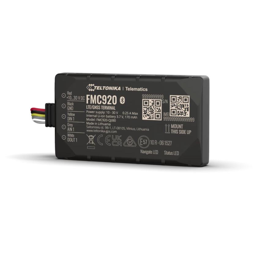 Teltonika FMC920 4G LTE Cat1 Gateway Tracker – TheTechnologyDoctors