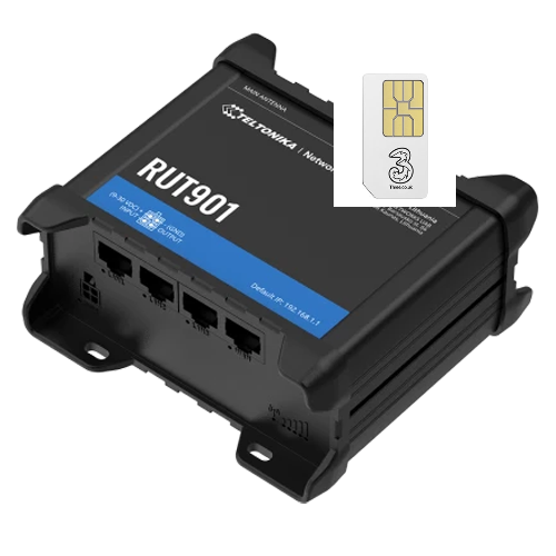 Teltonika RUT901 4G LTE Cat4 Dual SIM M2M/IOT Router – TheTechnologyDoctors