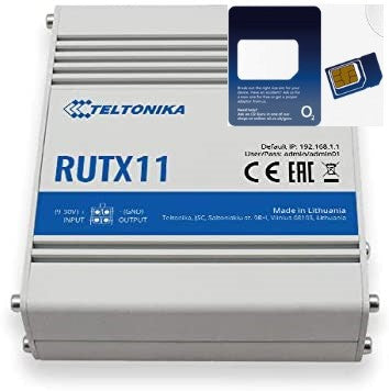 Teltonika RUTX11 4G+ LTE Cat6 Dual SIM IOT Router – TheTechnologyDoctors